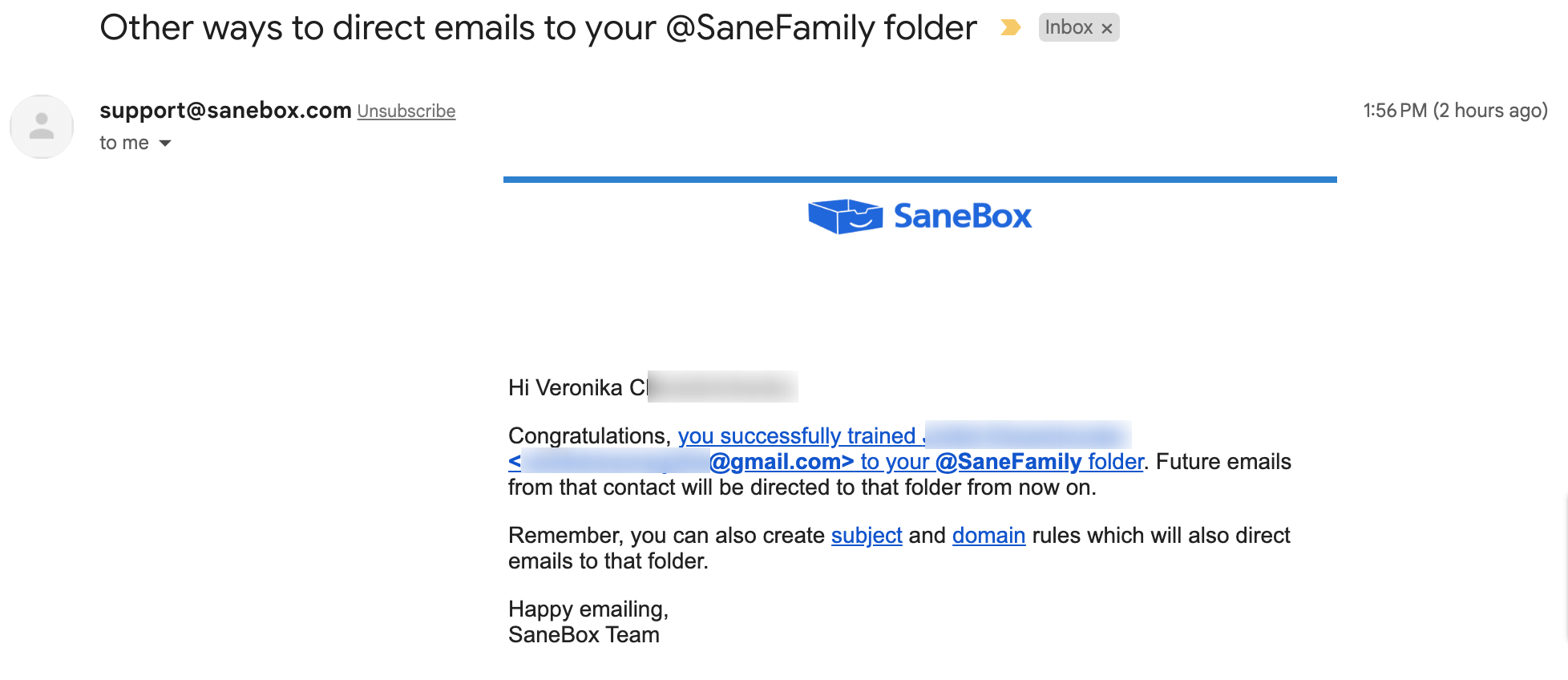 SaneBox Review 2025: My Smart Inbox Zero Setup